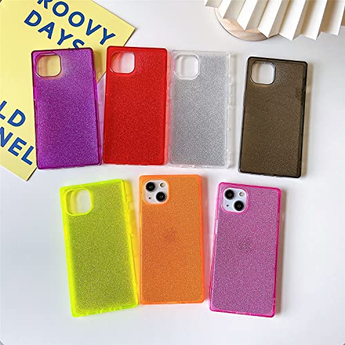 Cocomii Square Case Compatible with iPhone 13 Mini - Slim, Glossy, Show Off The Original Beauty, Optional Glitter, Anti-Yellow, Easy to Hold, Anti-Scratch, Shockproof (Black)