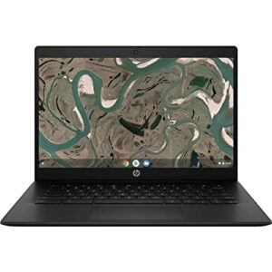 hp chromebook 14 g7 14" chromebook - hd - 1366 x 768 - intel celeron n4500 dual-core (2 core) - 8 gb ram - 32 gb flash memory,black, 0.72"x12.9"x8.9"