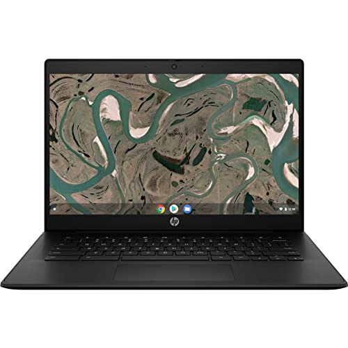 HP Chromebook 14 G7 14" Chromebook - HD - 1366 x 768 - Intel Celeron N4500 Dual-core (2 Core) - 8 GB RAM - 32 GB Flash Memory,Black, 0.72"x12.9"x8.9"