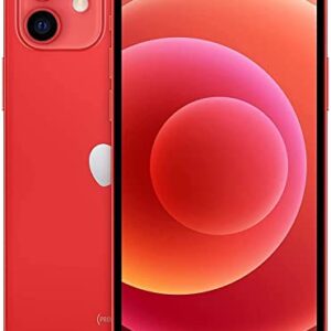 Apple iPhone 12, 256GB, Red - Unlocked (Renewed Premium)