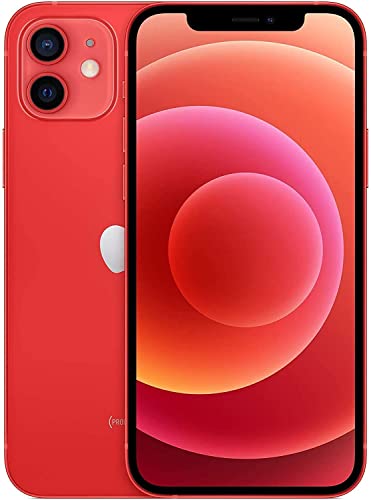 Apple iPhone 12, 256GB, Red - Unlocked (Renewed Premium)