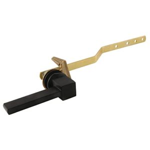 kingston brass ktcl10 claremont toilet tank lever, matte black,8.69 x 3.19 x 1.13