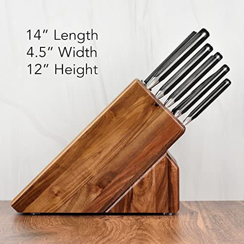 Wusthof Classic 10 Piece Knife Set with Acacia Block