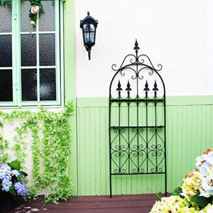 SCENDOR Garden Trellis 60” x 21.7” for Climbing Plants 5FT Metal Iron Wire Vine Flower Trellises for Outdoor Climbing Plants Support