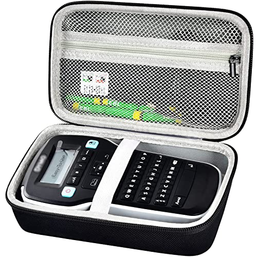 Case Compatible with DYMO Label Maker LabelManager 160/280/ COLORPOP Portable Label Maker, Hard Travel Carrying Storage Bag Holder with Accessories Mesh Pocket (Box Only)