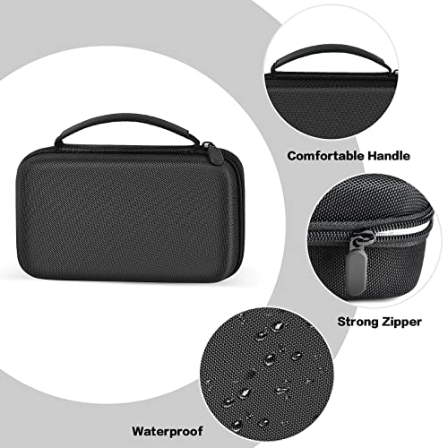 Case Compatible with DYMO Label Maker LabelManager 160/280/ COLORPOP Portable Label Maker, Hard Travel Carrying Storage Bag Holder with Accessories Mesh Pocket (Box Only)