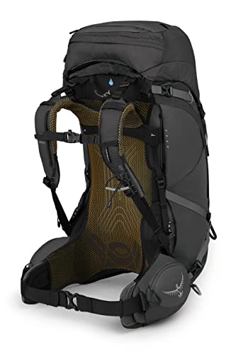 Osprey Atmos AG 50L Men's Backpacking Backpack, Black, Small/Medium