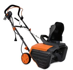 wen 5664 snow blaster 13.5-amp 18-inch electric snow thrower,black