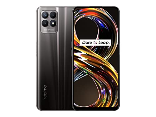 Realme 8i 4G Volte 128GB + 4GB GSM Unlocked Global USA Latin Europe 50MP Triple Camera (w/Fast Car Charger Bundle)(NOT Verizon/Boost/CDMA) (Space Black)