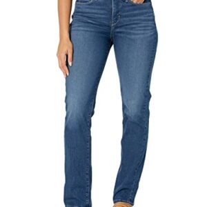 Signature by Levi Strauss & Co. Gold Women's Size Curvy Totally Shaping Straight Jeans (Available in Plus Size), (New) Jackson Square, 24 Short