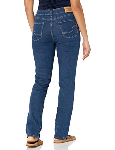 Signature by Levi Strauss & Co. Gold Women's Size Curvy Totally Shaping Straight Jeans (Available in Plus Size), (New) Jackson Square, 24 Short