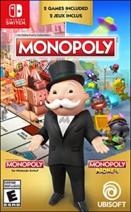 monopoly for nintendo switch + monopoly madness - nintendo switch, nintendo switch lite