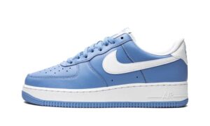 nike men's air force 1 '07 an20 basketball shoe, university blue/white, 11