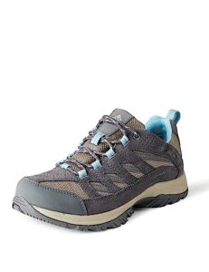 columbia women's crestwood waterproof, kettle/dark grey, 7.5