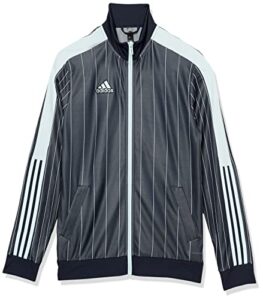 adidas boys tiro track running jacket, ink, x-small us