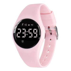 kids watches digital sport watch for girls boys, fitness tracker with alarm clock, stopwatch, no app waterproof watches for teens students ages 5-12