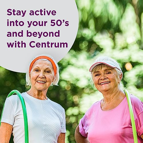 Centrum Silver Women's Multivitamin for Women 50 Plus, Multivitamin/Multimineral Supplement with Vitamin D3, B Vitamins, Non-GMO Ingredients, Supports Memory and Cognition in Older Adults - 200 Ct