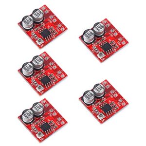 hiletgo 5pcs lm386 mini electret microphone amplifier board microphone amp amplifier dc 4v-12v