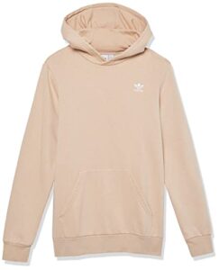 adidas originals kids' adicolor hoodie, magic beige, small