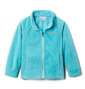 columbia unisex-baby benton springs fleece jacket, geyser, 12-18 months