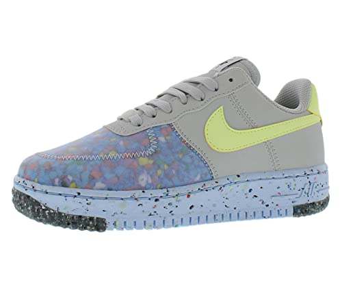 Nike Air Force 1 Crater Womens Shoes Size 5.5, Color: Grey/Volt/Blue