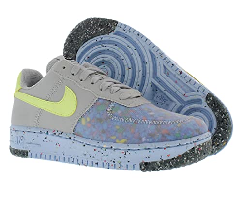 Nike Air Force 1 Crater Womens Shoes Size 5.5, Color: Grey/Volt/Blue