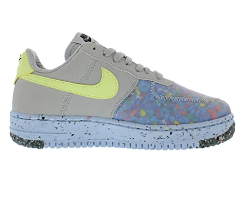 Nike Air Force 1 Crater Womens Shoes Size 5.5, Color: Grey/Volt/Blue