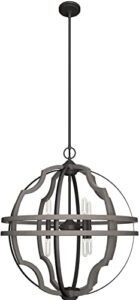 hunter fan company 19226 stone creek pendant light, noble bronze