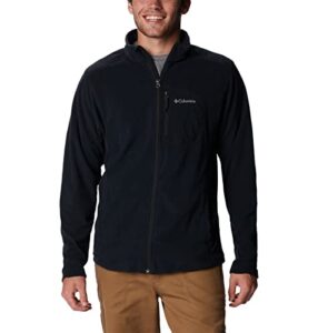 columbia men's klamath range full zip, black, x-large