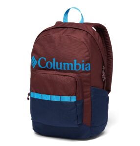 columbia unisex zigzag 22l backpack, elderberry/collegiate navy, one size