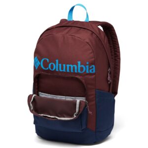 Columbia Unisex Zigzag 22L Backpack, Elderberry/Collegiate Navy, One Size