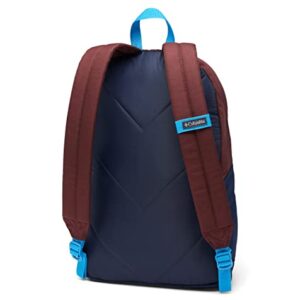 Columbia Zigzag 18L Backpack, Elderberry/Collegiate Navy, One Size