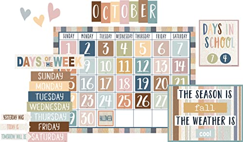 Teacher Created Resources Everyone is Welcome Calendar Classroom Bulletin Board Decor (TCR7119)