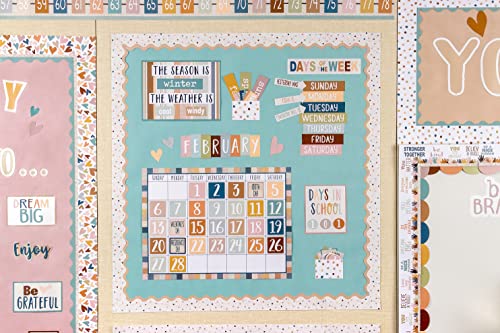 Teacher Created Resources Everyone is Welcome Calendar Classroom Bulletin Board Decor (TCR7119)