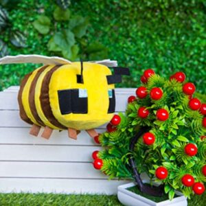 Putrer Bee Plush Toy 6.7''/17cm,Bee Stuffed Animals,Game Toys for Christmas New Year Birthday Gift, 6.7 inches (W-bee plush)