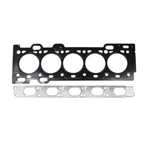 DNJ HGS4504 Cylinder Head Gasket Set for 04-15 Volvo S60, V60, V60 Cross Country, XC60, C30, C70, S40, V50 2.5L L5 DOHC Turbocharged B5254T12,B5254T7,B5254T5,B5254T3