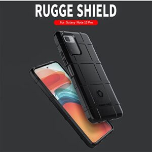 Dinglijia Designed for Redmi Note 10 Pro 5G Case, Military Grade Shockproof Protection, Drop-Tested Cover and Camera Lens Protection Shiled Phone Case for Redmi Note 10 Pro 5G HD Black