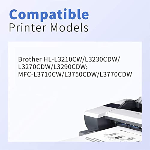 MYCARTRIDGE SUPRINT TN227 High Yield Toner Cartridge Replacement for Brother TN227 TN-227 TN227BK use with HL-L3270CDW HL-L3210CW HL-L3290CDW MFC-L3770CDW MFC-L3710CDW Toner Printer 5 Pack TN227BK