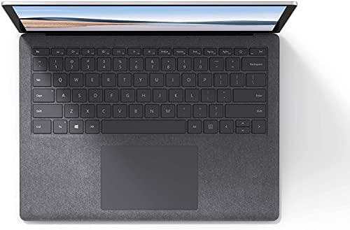 Microsoft Surface Laptop 4 13.5-inch Touchscreen 512GB SSD i7 16GB RAM with Windows 10 Pro (Core i7-1185G7, Wi-Fi, Latest Model) Platinum with Alcantra, 5F1-00035