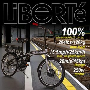 Swifty Liberte Electric Bike, Black, Medium