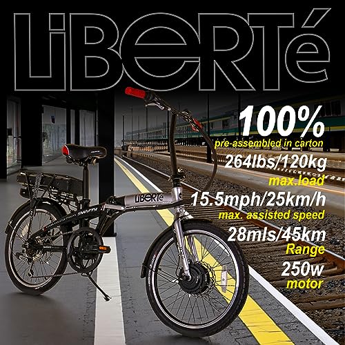 Swifty Liberte Electric Bike, Black, Medium