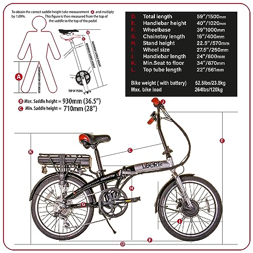 Swifty Liberte Electric Bike, Black, Medium