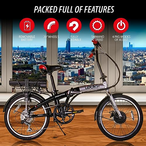 Swifty Liberte Electric Bike, Black, Medium