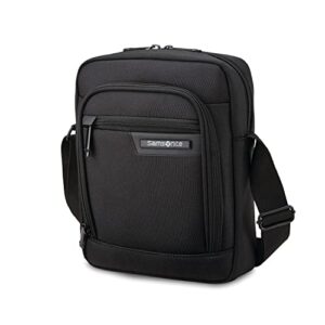 samsonite classic 2.0, black, 10.1" rfid crossbody bag