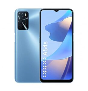 oppo a54s dual-sim 128gb rom + 4gb ram (gsm only no cdma) factory unlocked 4g/lte smartphone (pearl blue) - international version