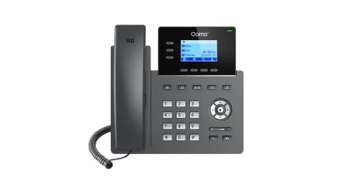 Ooma Office 2603 Business IP Desk Phone. Works only with Ooma Office Cloud-Based VoIP Phone Service with Virtual Receptionist, Desktop app, and Videoconferencing. Subscription Required.