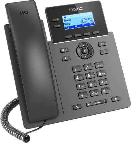 Ooma Office 2602 Business IP Desk Phone. Works only with Ooma Office Cloud-Based VoIP Phone Service with Virtual Receptionist, Desktop app, Video conferencing, Call Recording. Subscription Required.