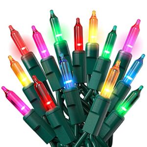 prextex green wire color light - 300 count