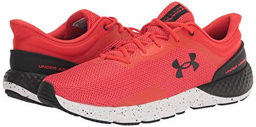 Under Armour Men's Charged Escape 4 Running Shoe, (600) Radio Red/White/Black, 11.5