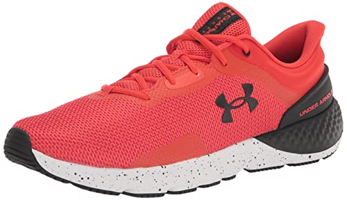 Under Armour Men's Charged Escape 4 Running Shoe, (600) Radio Red/White/Black, 11.5